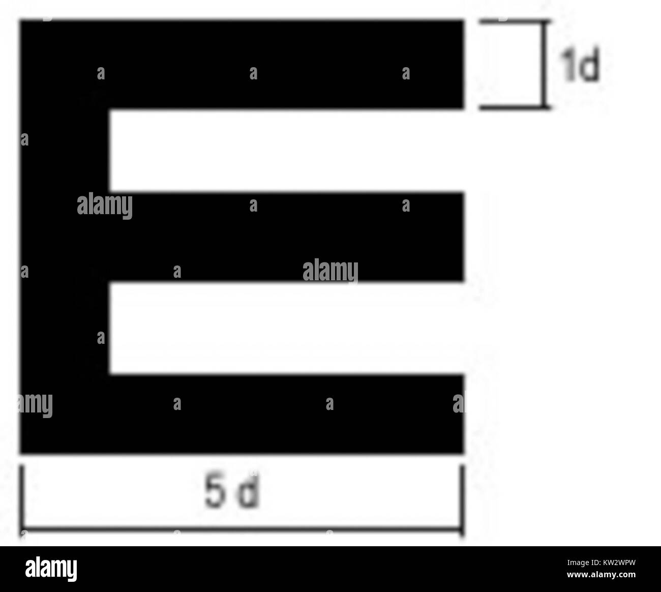 'Snellen haken' refers to the Snellen chart, a standardized eye chart ...