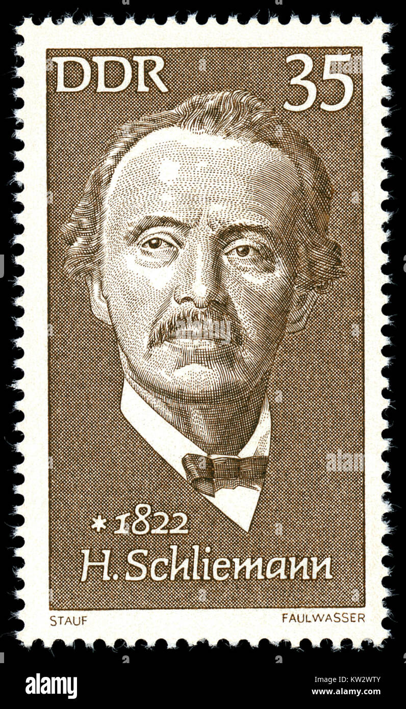 This stamp from the German Democratic Republic (DDR) issued in 1972 ...