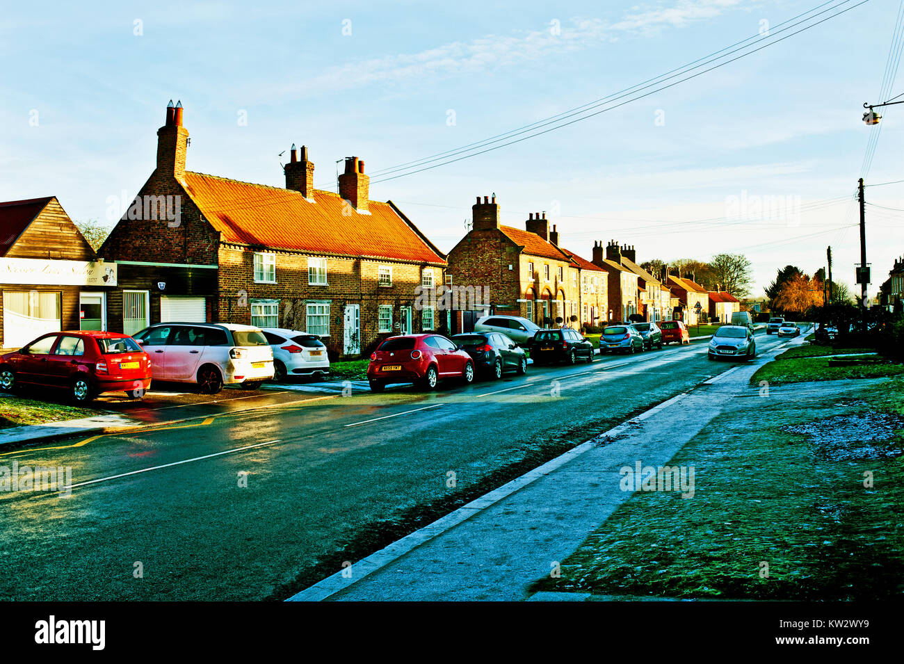 Sutton on the Forest, North Yorkshire Stock Photo - Alamy