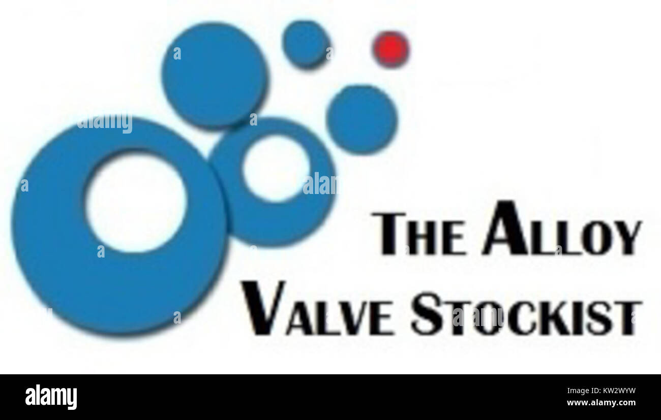 The Alloy Valve Stockist logo Stock Photo - Alamy