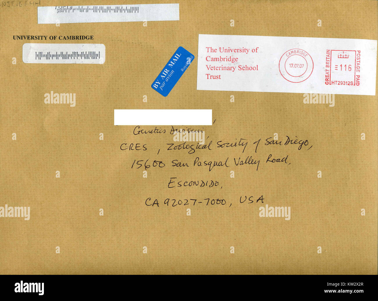 The UK franking mark is a postage mark used to indicate the payment of ...