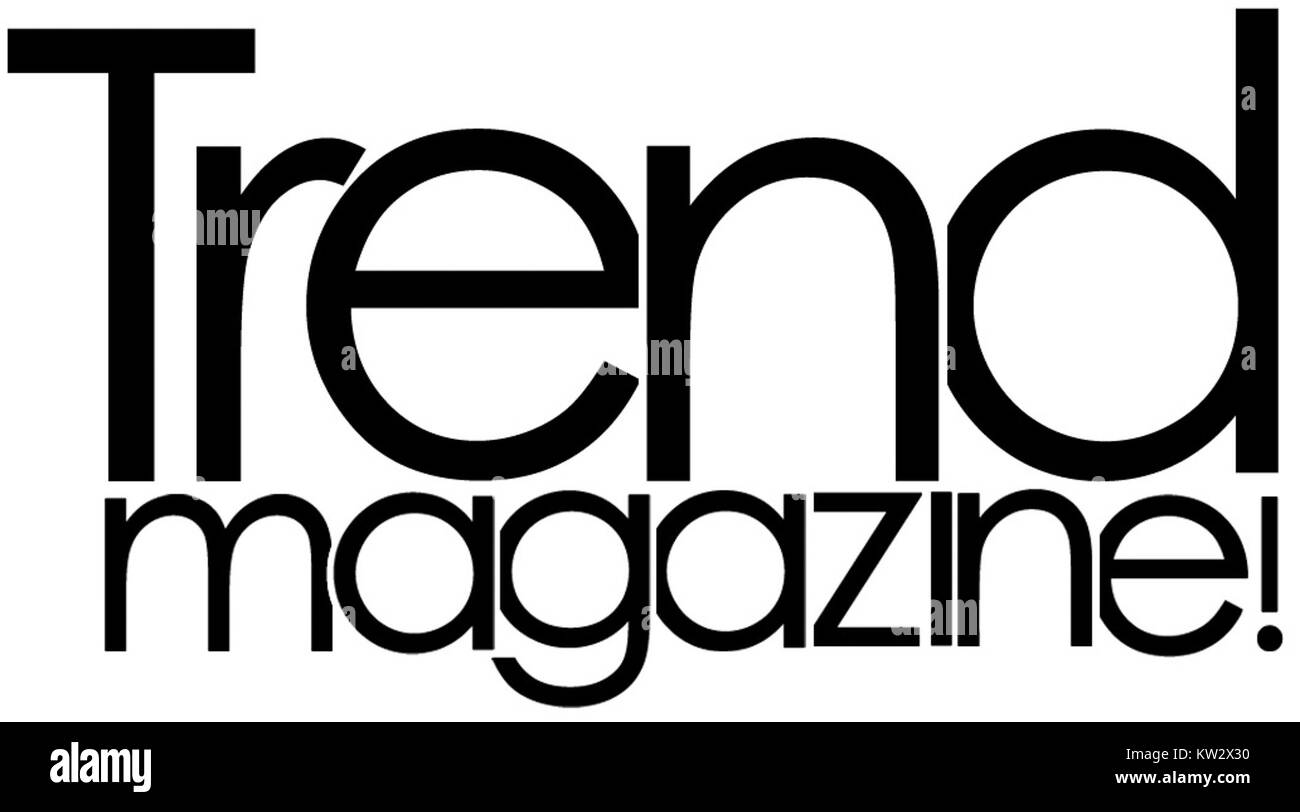 The Trend magazine logo represents the branding of a publication ...
