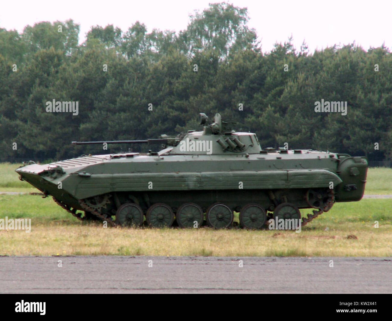 The BMP-2 is a Soviet-era infantry fighting vehicle featured at the ...