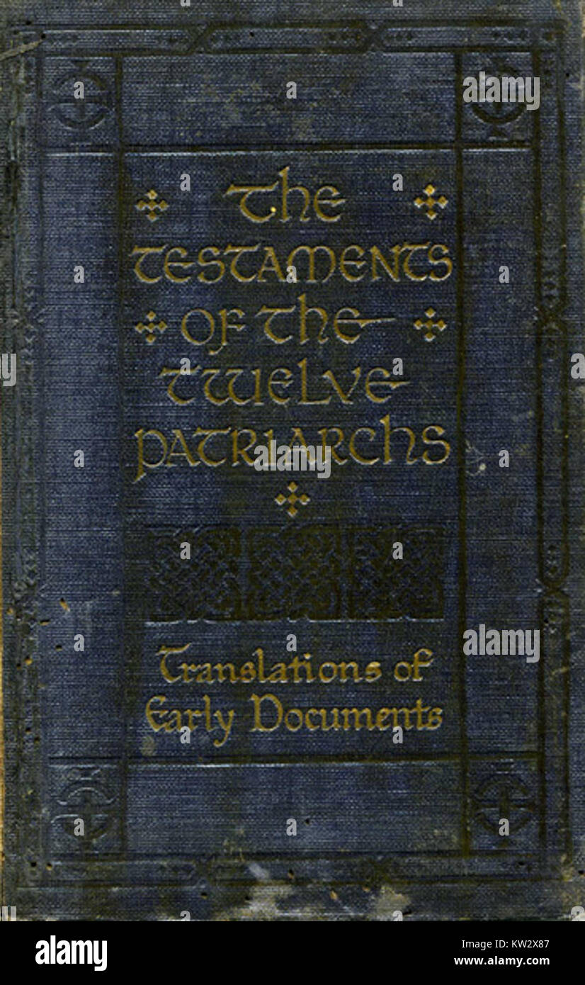 The Testaments of the Twelve Patriarchs is an ancient text believed to ...
