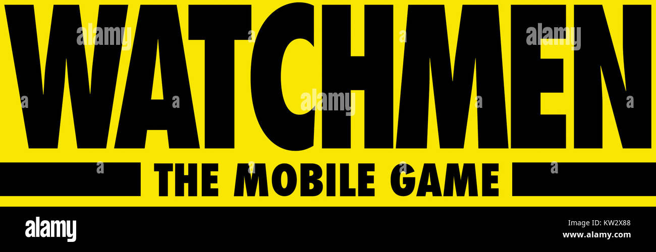 Watchmen: The Mobile Game Logo refers to the emblem or graphic ...