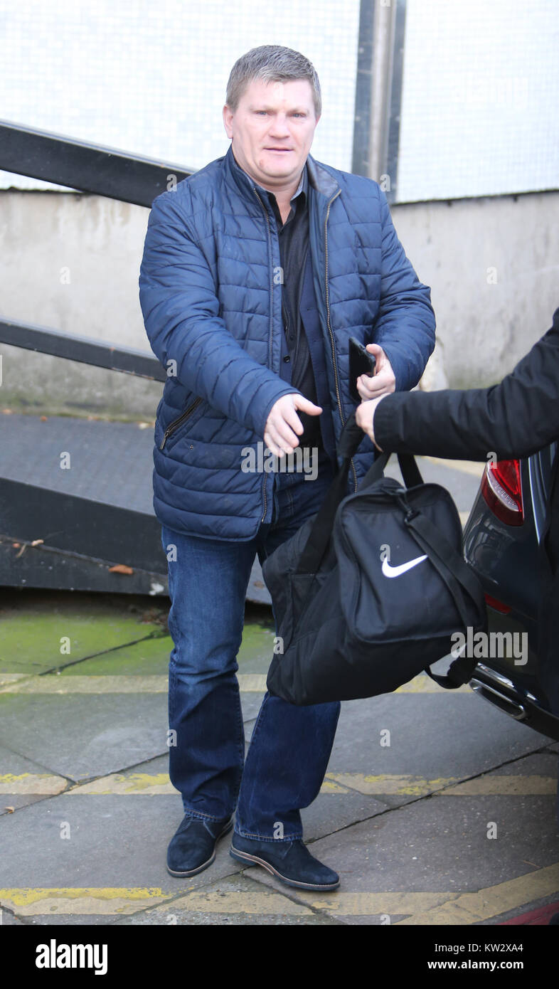 Ricky Hatton outside ITV Studios Featuring: Ricky Hatton Where: London ...