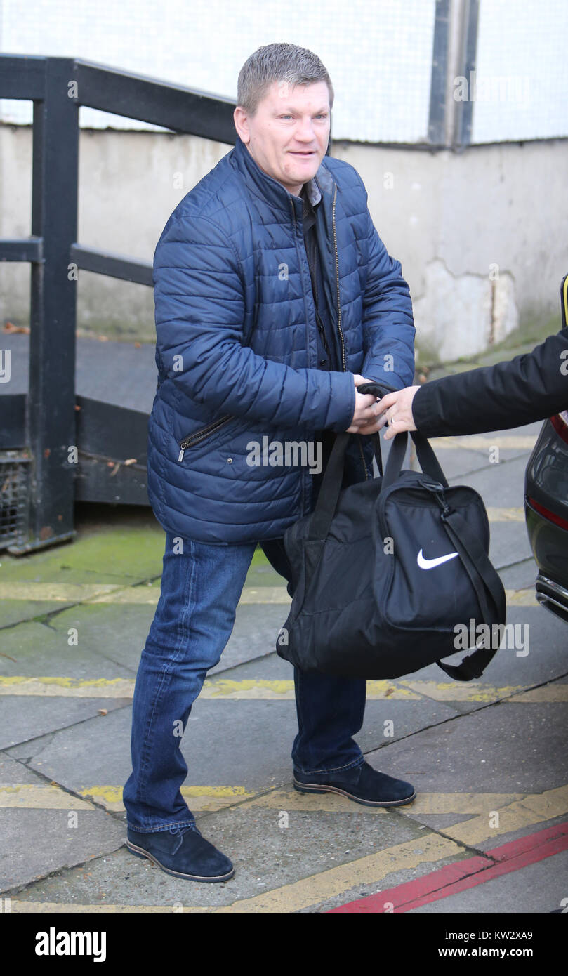 Ricky Hatton outside ITV Studios Featuring: Ricky Hatton Where: London ...