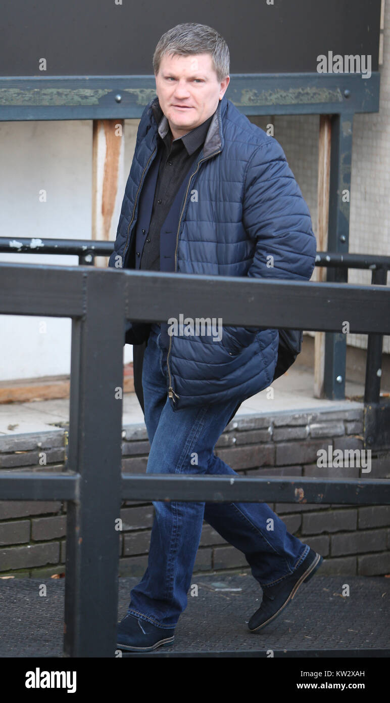 Ricky Hatton outside ITV Studios Featuring: Ricky Hatton Where: London ...