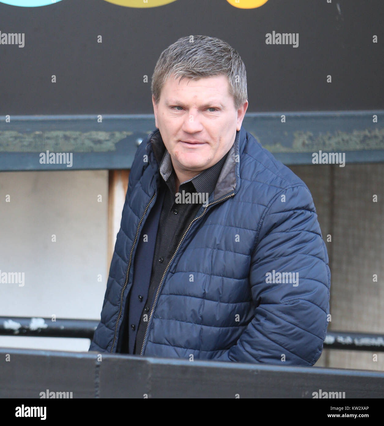 Ricky Hatton outside ITV Studios Featuring: Ricky Hatton Where: London ...