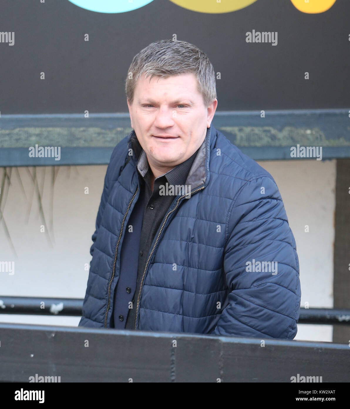 Ricky Hatton outside ITV Studios Featuring: Ricky Hatton Where: London ...