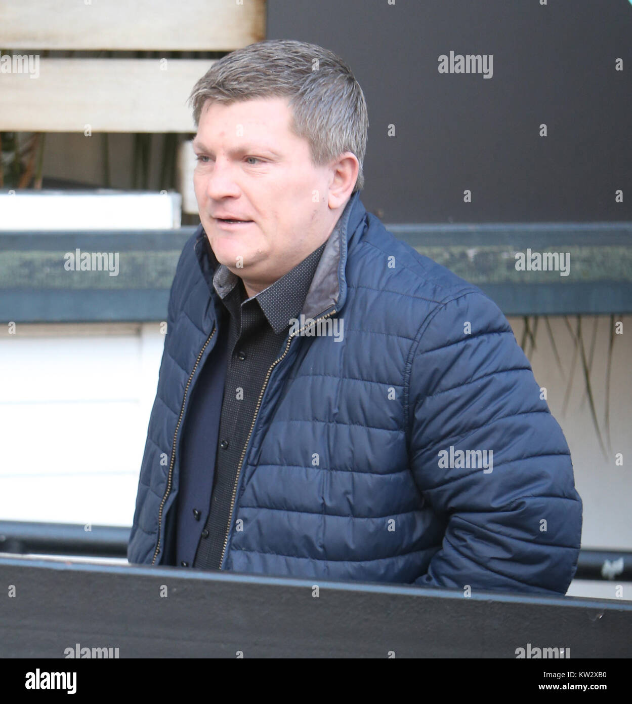 Ricky Hatton outside ITV Studios Featuring: Ricky Hatton Where: London ...