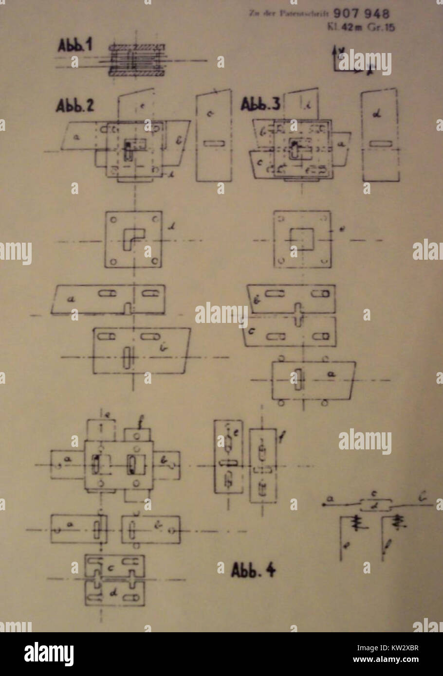 Konrad Zuse's German patent 907948, filed in May 1936, describes a ...