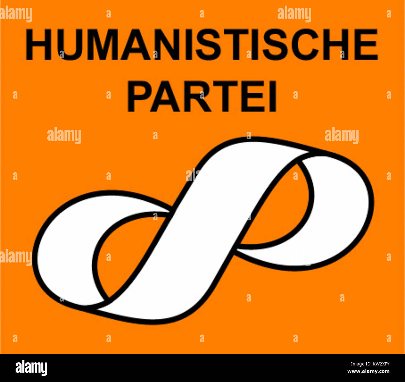 The logo of the Humanistische Partei, a political party in Germany ...