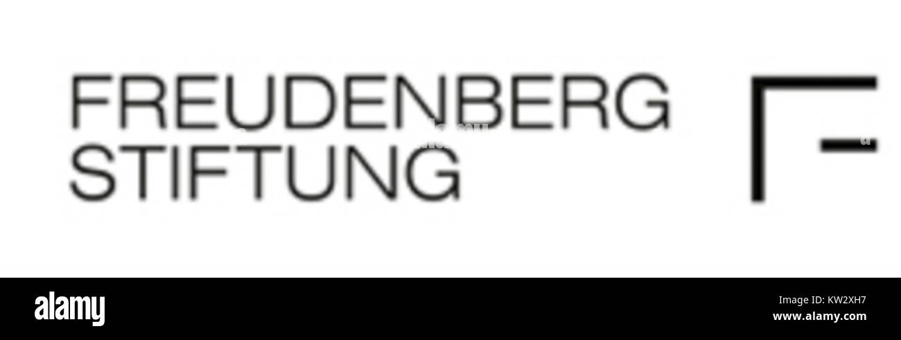 The logo of Freudenberg Stiftung, a German foundation, symbolizes the ...