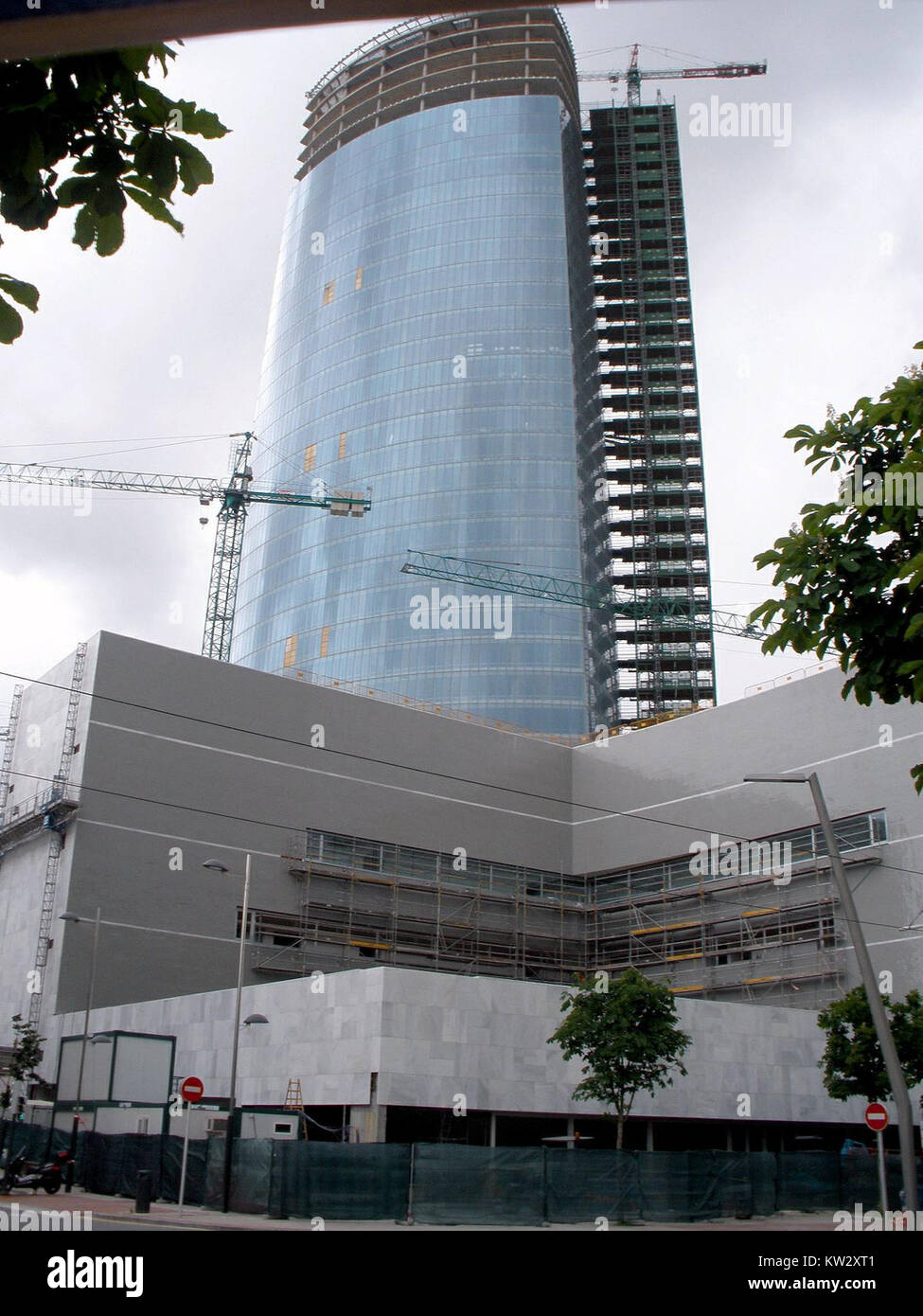 Torre Iberdrola is a modern skyscraper in Bilbao, Spain, known for its ...