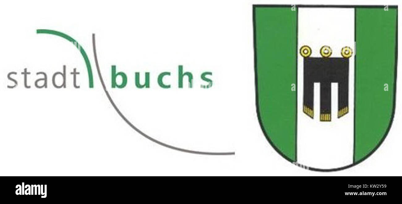 Logo Stadt Buchs SG 2015 Stock Photo - Alamy
