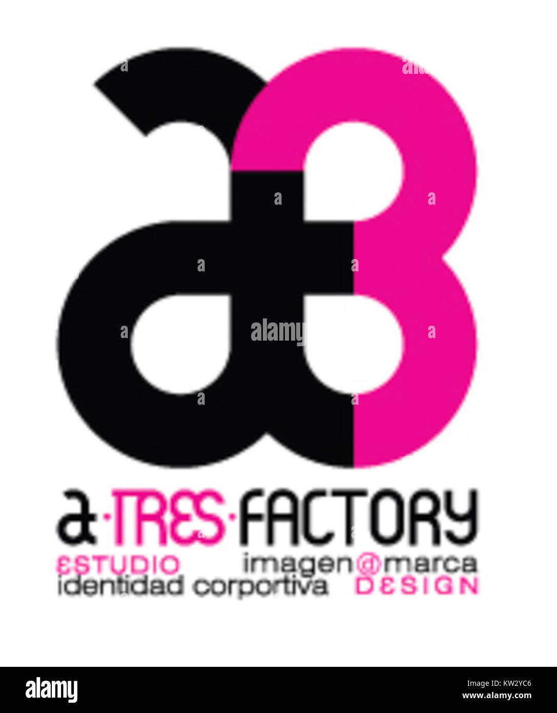 The logo of the company a3factory is a modern and sleek design ...