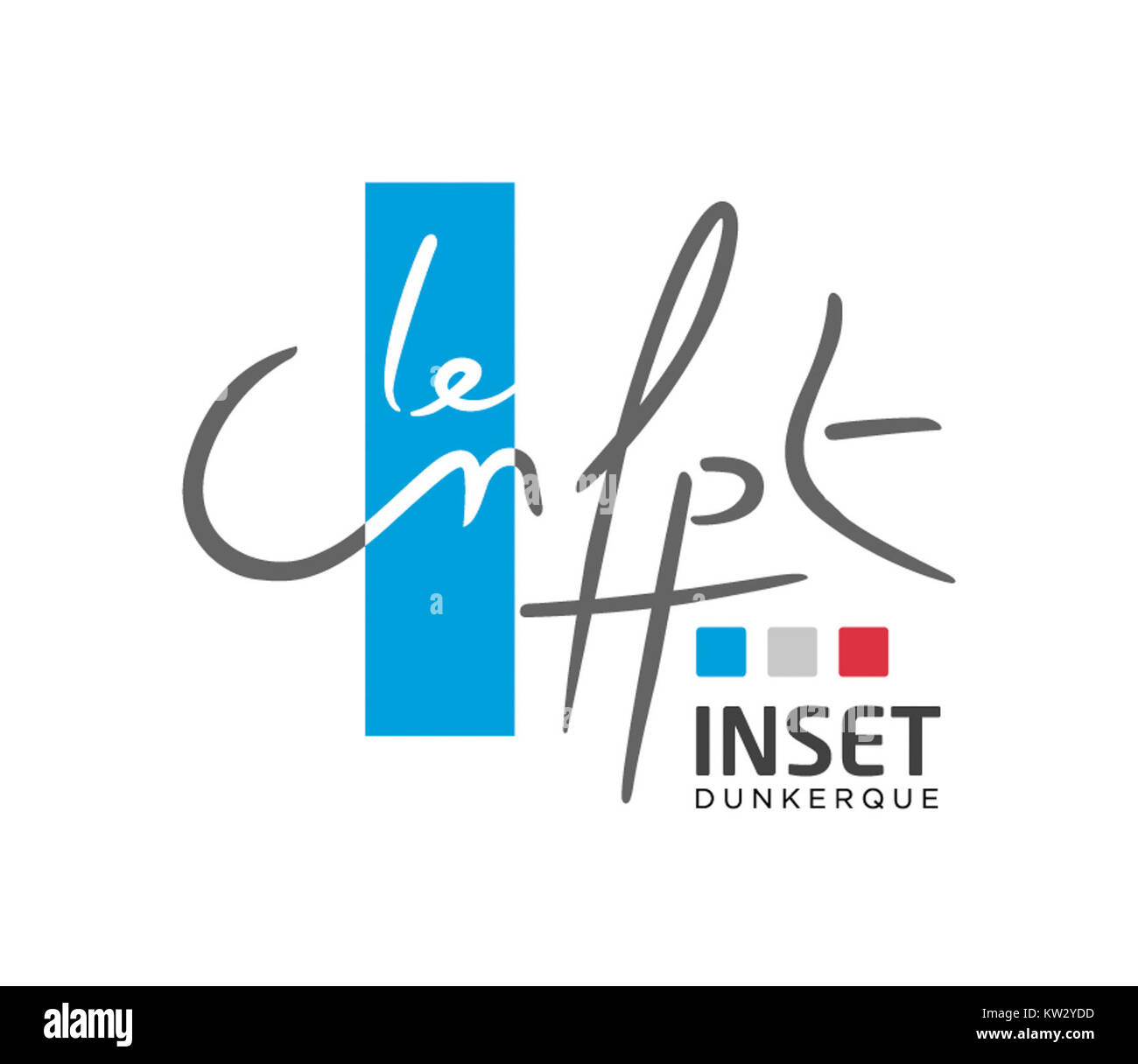 Logo de l'INSET de Dunkerque Stock Photo - Alamy