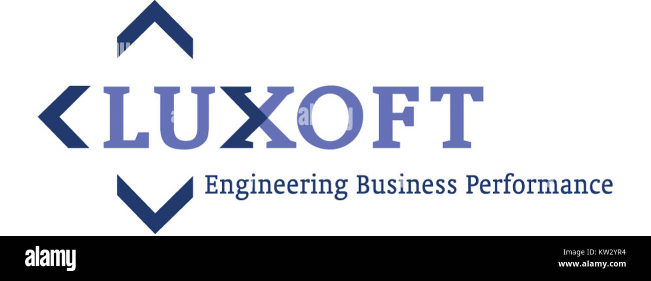 The logo represents Luxoft, a global IT service provider founded in 2000, offering software ...