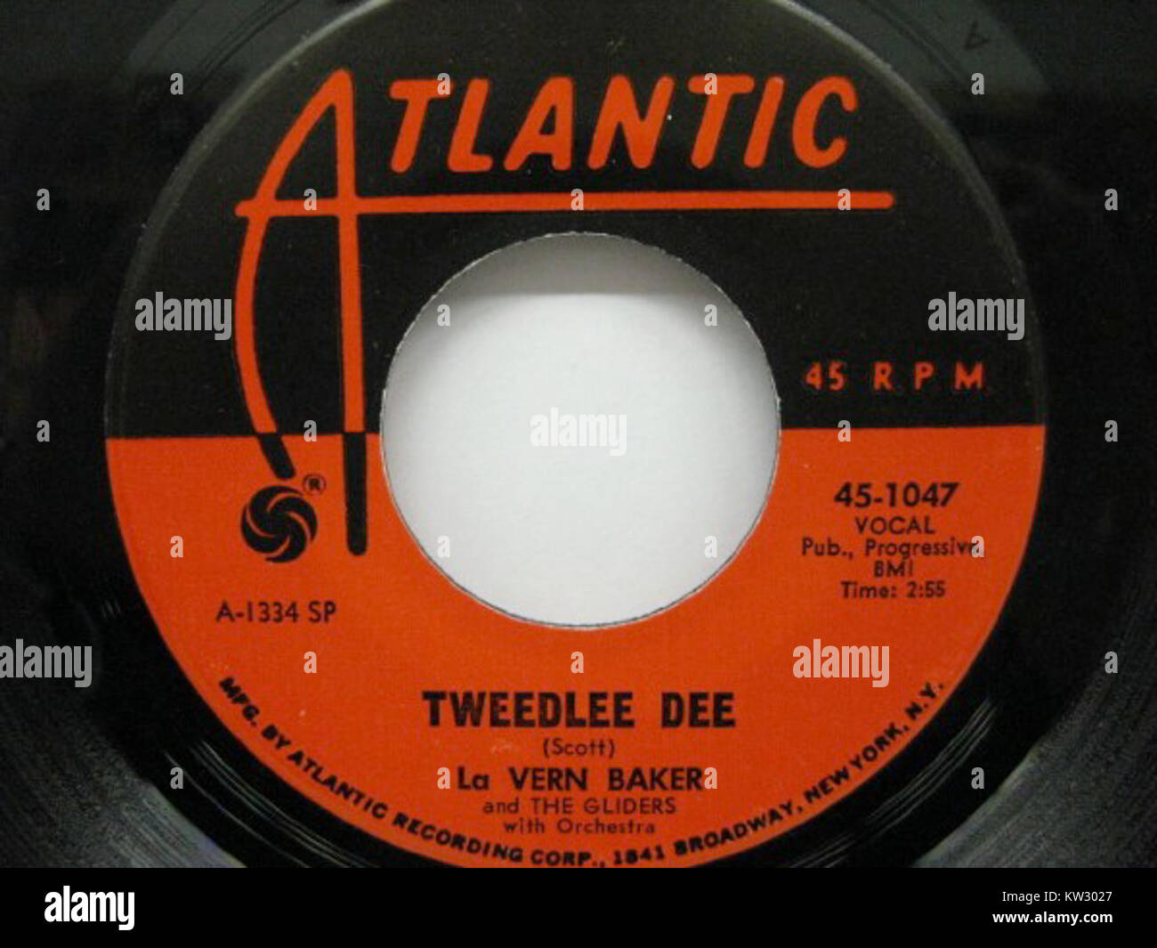 LaVern Baker, an American R&B singer, released the song 'Tweedlee Dee ...