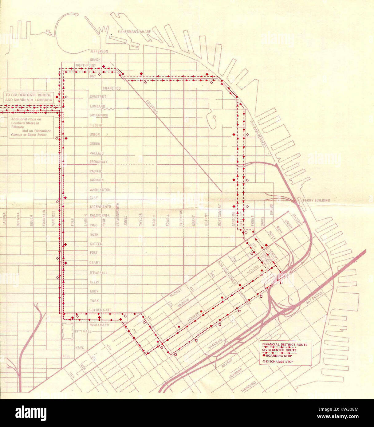 San francisco bay area map hi-res stock photography and images - Alamy