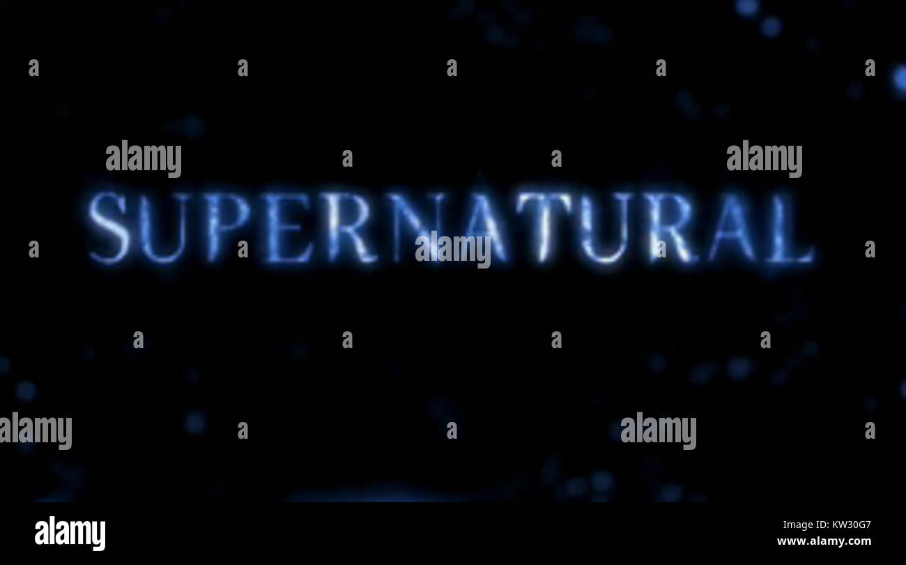 The title card for Season 6 of the TV show Supernatural introduces the ...