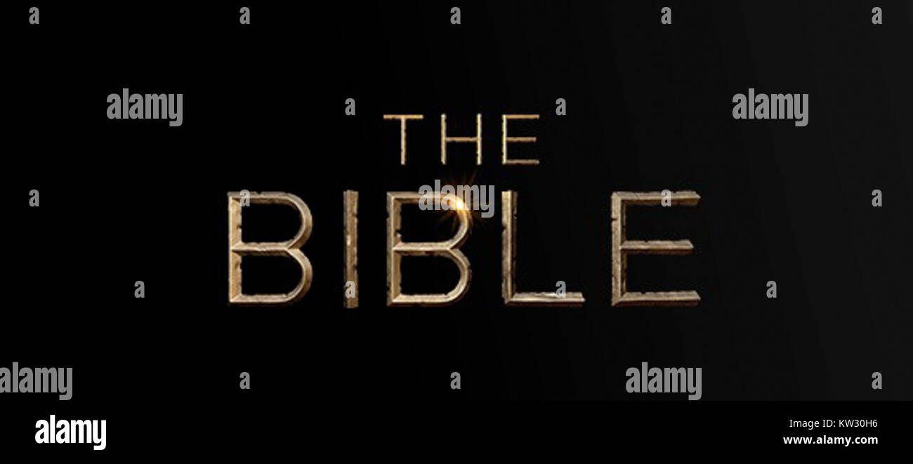 The Bible Title Card Stock Photo - Alamy