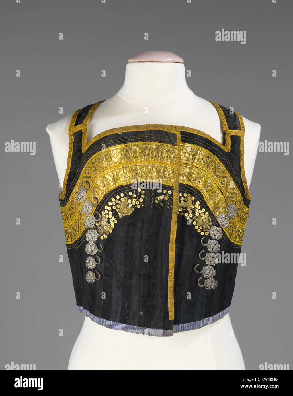 This bodice, part of the Metropolitan Museum of Art's collection ...