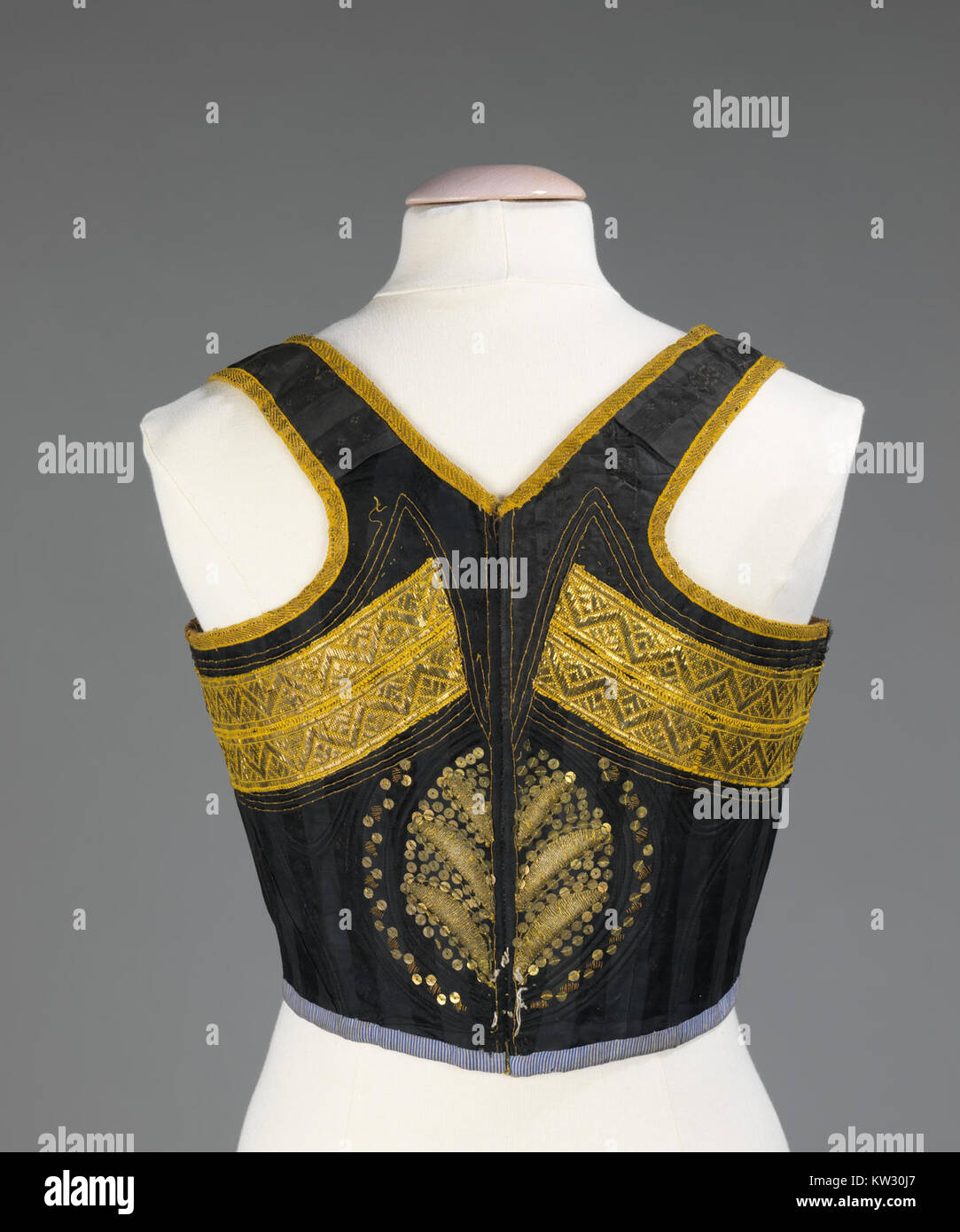 This 18th-century bodice, part of the collection at the Metropolitan ...