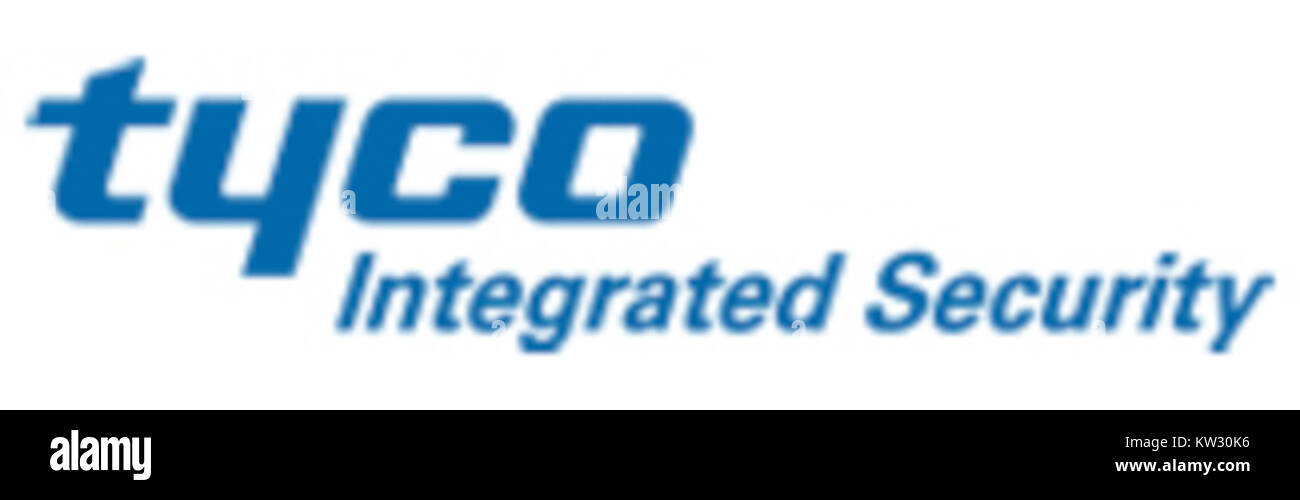 The Tyco Integrated Security blue logo represents the brand's ...