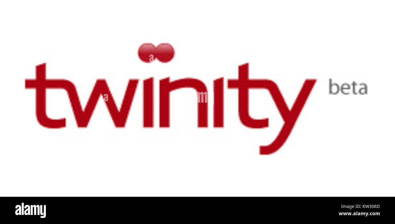 The Twinity logo beta represents the brand's initial design phase ...