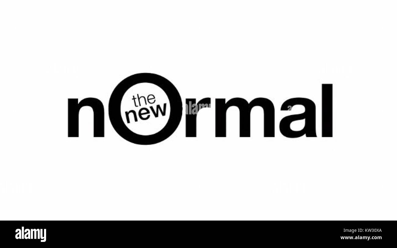 The New Normal logo Stock Photo - Alamy