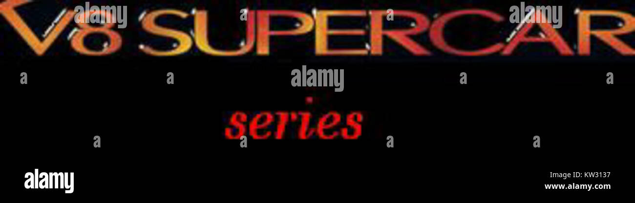 The V8 Supercars wordmark represents the official branding for the V8 ...