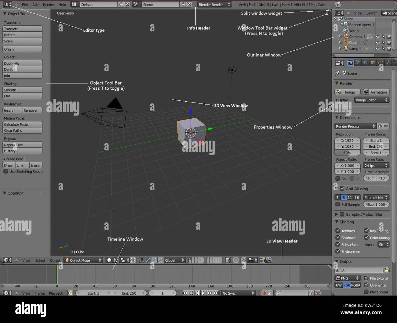 This image shows a Blender 2.5x factory SS model, a specific industrial ...