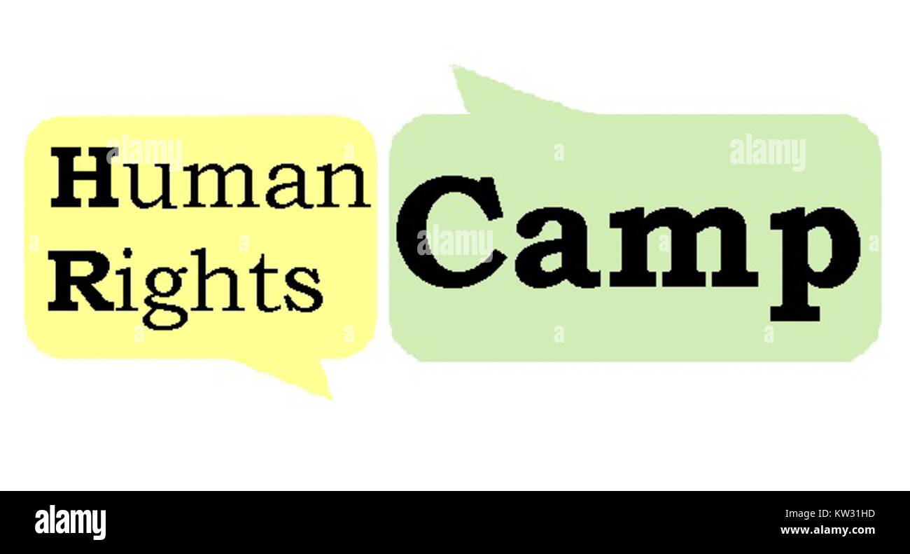 Human rights camp Stock Photo - Alamy