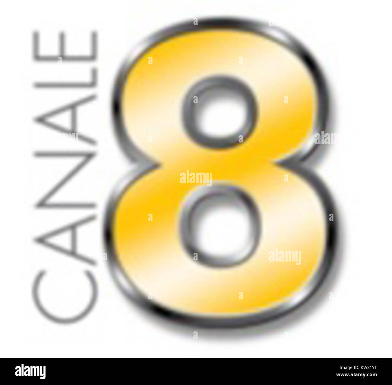 LogoCanale8 is the branding and logo of a television network. The ...