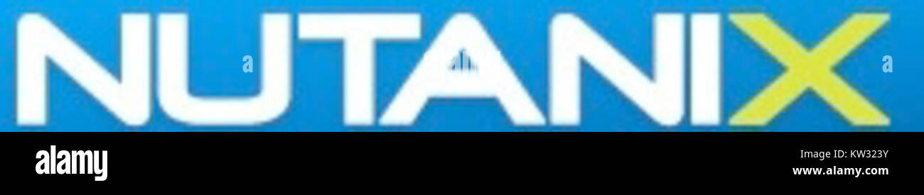 The Nutanix logo represents the company's focus on cloud computing and ...