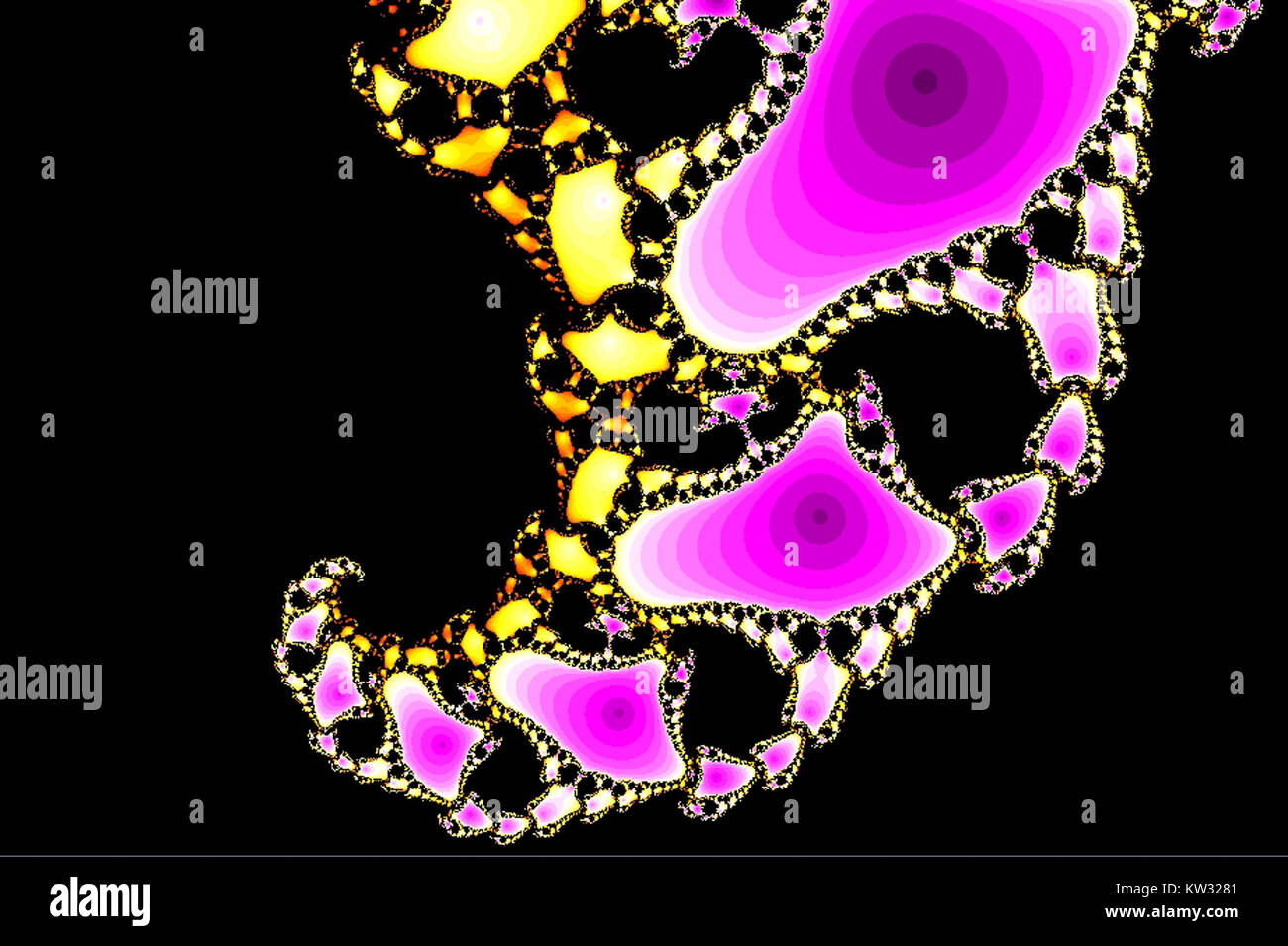 The Mandelbrot Set 8, generated using the WinCIG software, represents a ...