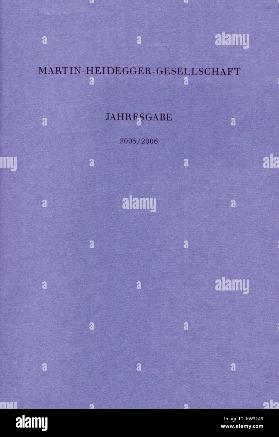 This publication is an annual contribution by the Heidegger Society ...
