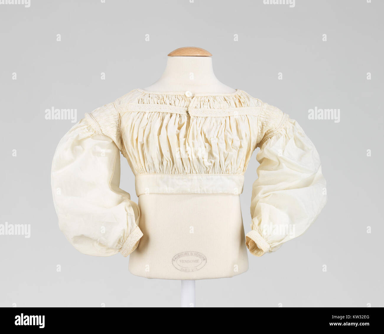 This bodice, housed in the Metropolitan Museum of Art, is an example of ...