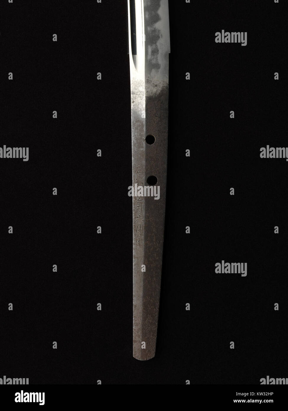 This katana blade, housed in the MET collection, is an example of ...