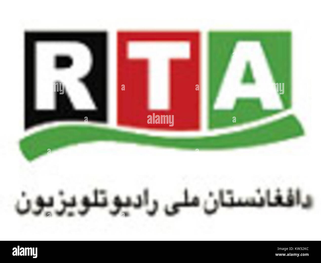 The RTA (Radio-TÃ©lÃ©vision AlgÃ©rienne) radio and television logo ...