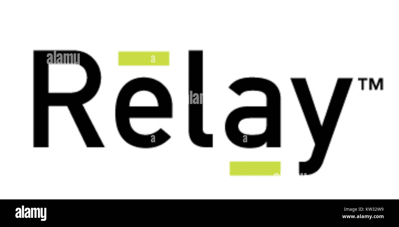 The RelayLogo primary is a visual representation of a logo used by ...