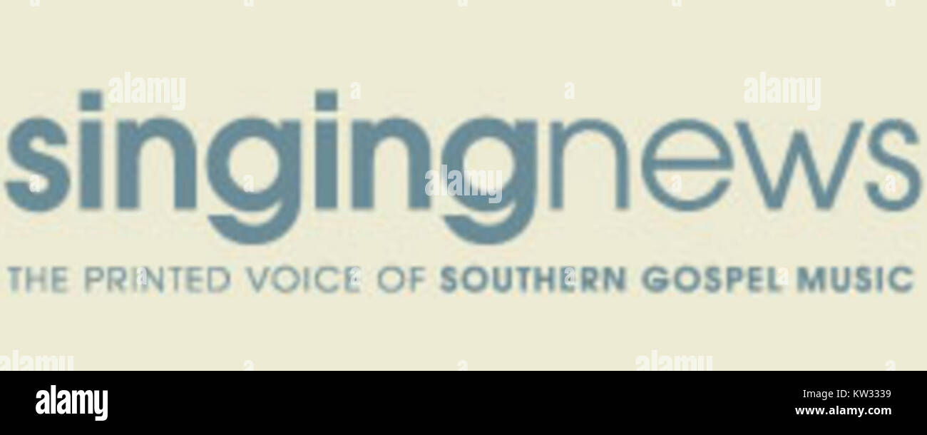 The Singing News logo represents a renowned gospel music magazine. The ...