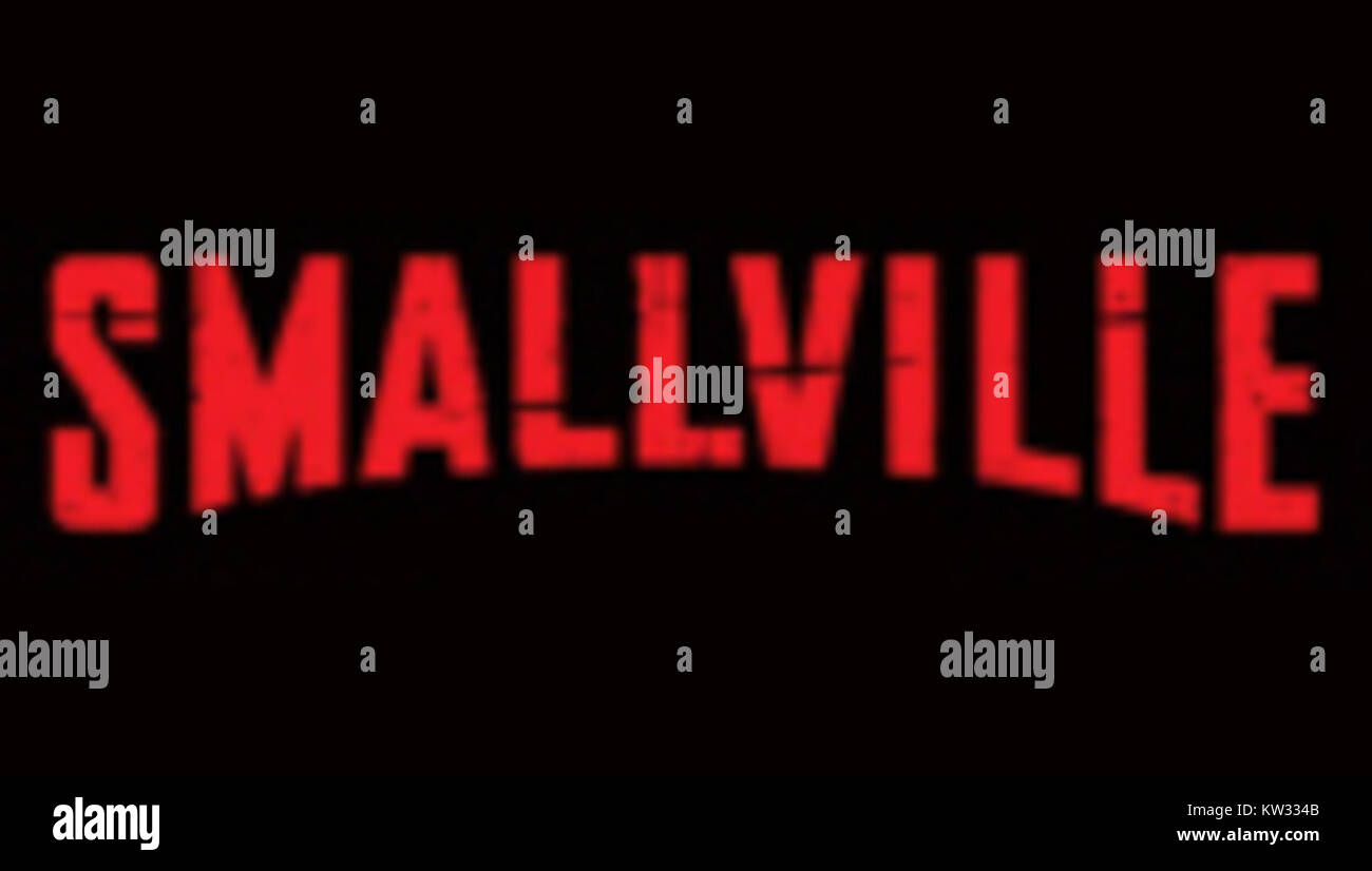 Smallville title letters Stock Photo - Alamy