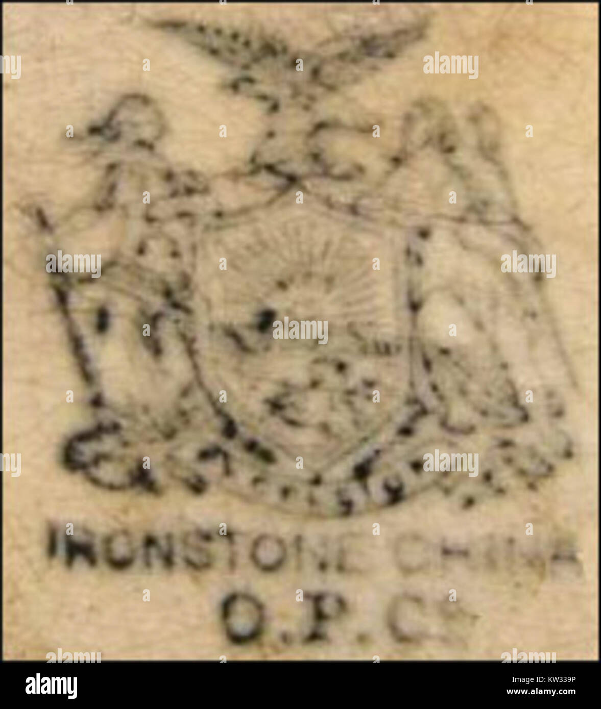 Syracuse china 1871 opco Stock Photo - Alamy