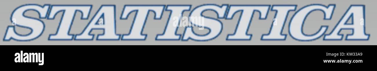 The Statistica logo represents the software used for statistical ...