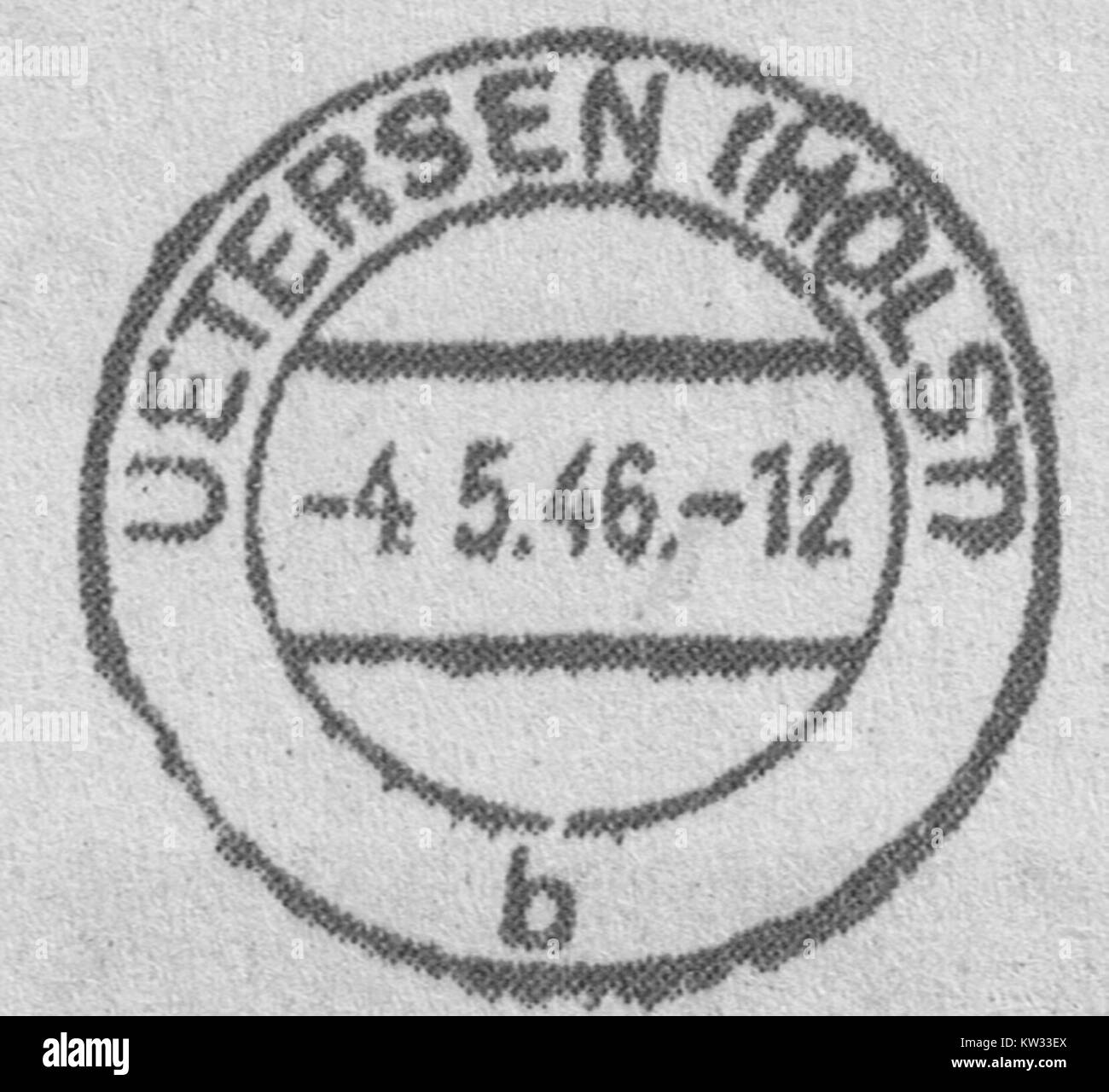 Poststempel Black and White Stock Photos & Images - Alamy