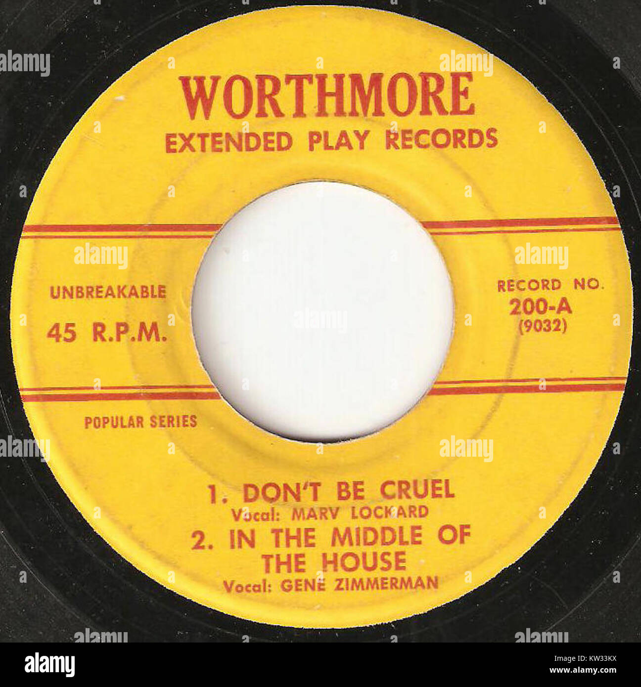 *Don't Be Cruel* was a famous track by Elvis Presley from his 1956 ...