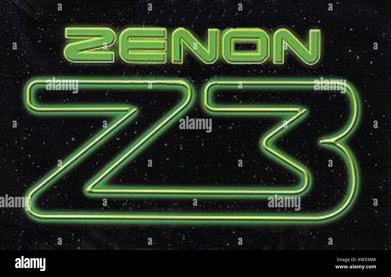 The Zenon Z3 poster showcases a model of the Zenon Z3, an artistic or ...